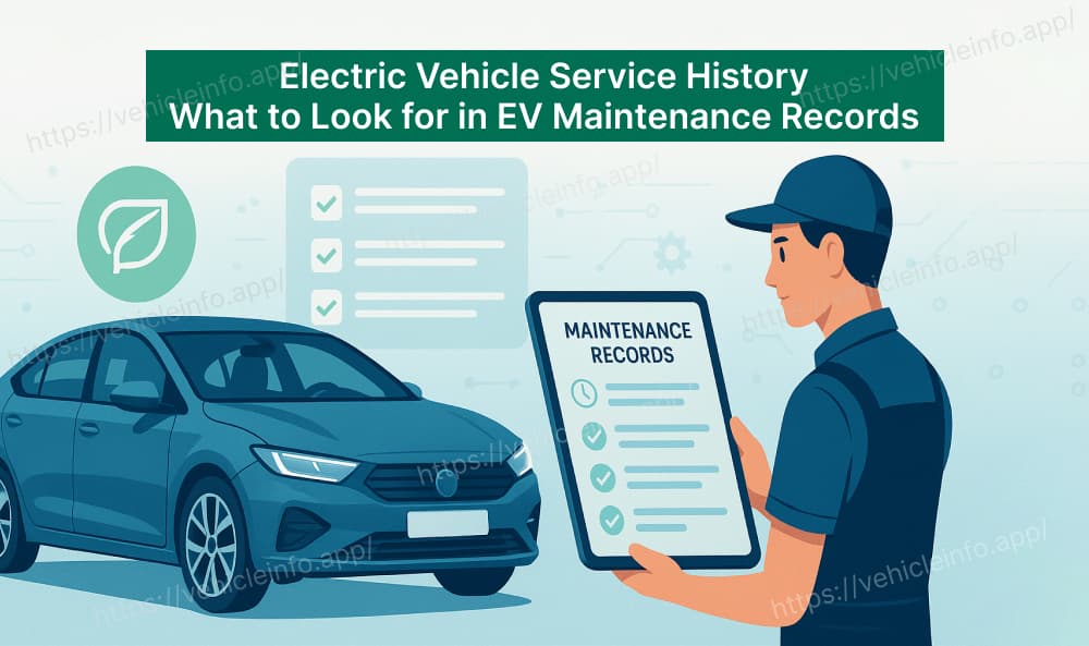 Electric Vehicle Service History: What to Look for in EV Maintenance ...